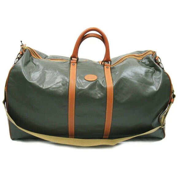 Ed kruger | Bags | Ed Kruger Boston Bag Logo Beige Authentic Used ...